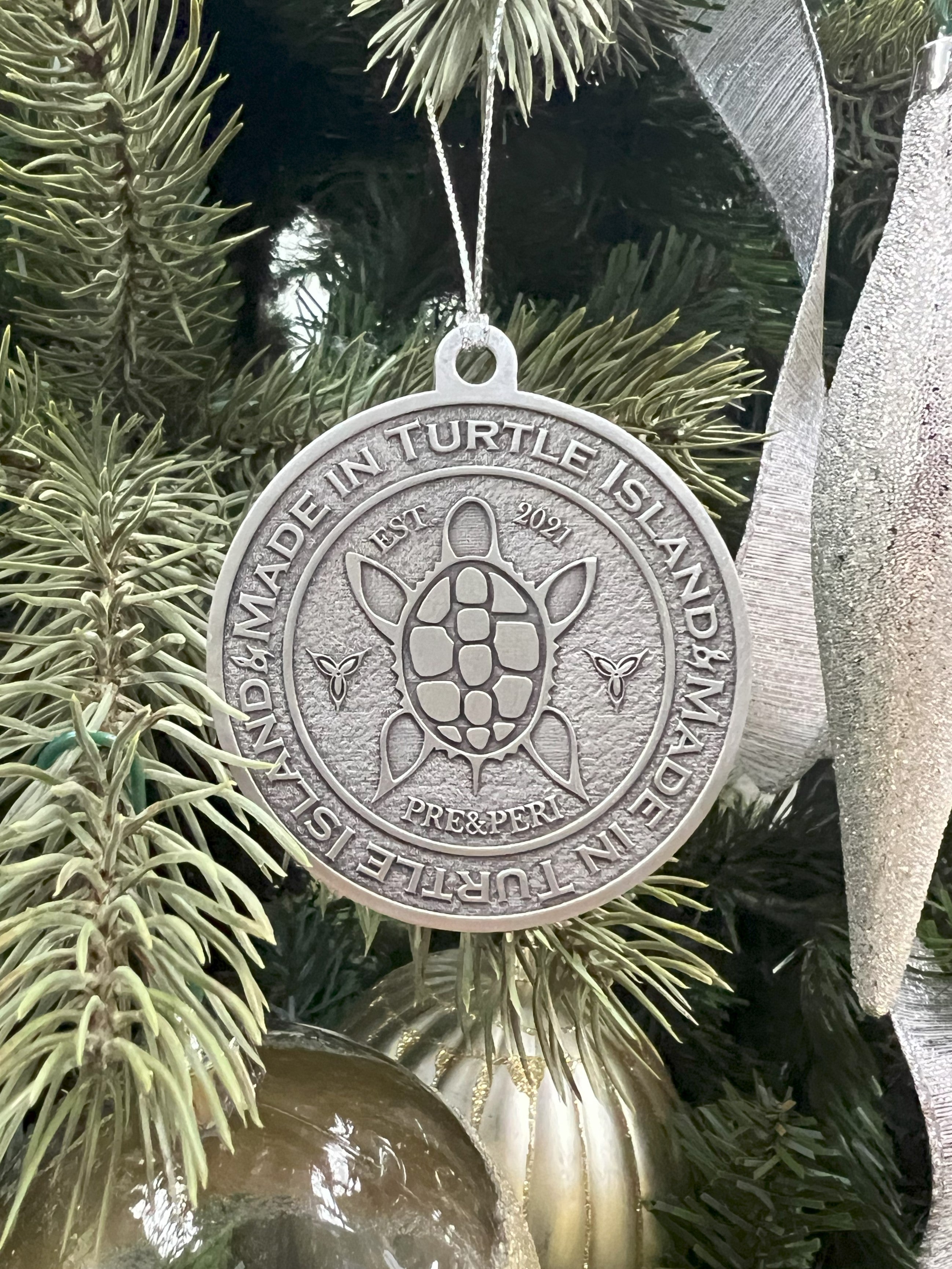 Made in Turtle Island Pewter Ornament – ᐋᓃᓐ aaniin